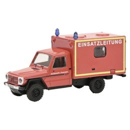 Schuco Modelleisenbahn-Straße H0 Mercedes Benz G Feuerwehr