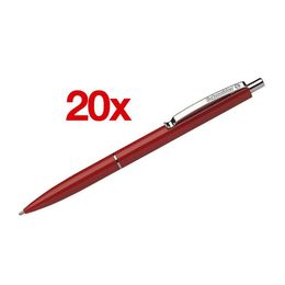 Schneider 20 Schneider Kugelschreiber K15 rot Schreibfarbe rot Tintenpatrone