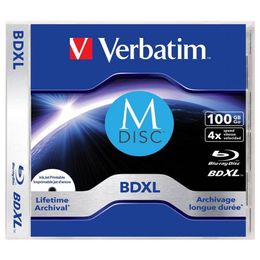 Verbatim Blu-ray-Rohling M-Disc BR-D XL 100GB 4x 1er