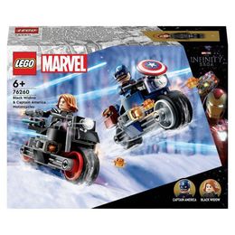 Lego® Konstruktionsspielsteine MARVEL SUPER HEROES Black Widows & Captain