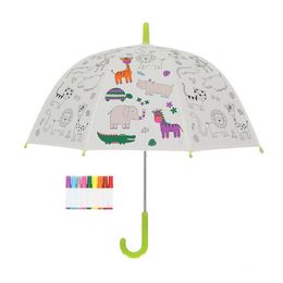 Rivanto Stockregenschirm, Kinder Regenschirm Ø 70