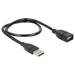 Delock ShapeCable Verlängerungskabel USB 2.0-A Stecker USB-Kabel