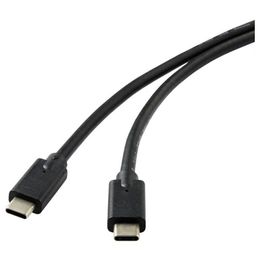 Renkforce USB 3.2 (Gen 2x2) Anschlusskabel 2 m vergoldete USB-Kabel
