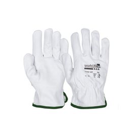 GUARD 5 Leder-Arbeitshandschuhe Gartenhandschuhe aus Nappaleder (Art. 11800) hochwertige Arbeitshandschuhe für Damen & Herren