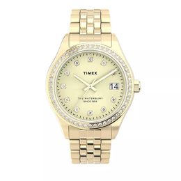 Timex Uhr - Waterbury Legacy Crystal 34mm - in gold - Uhr für Damen