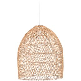 Kave Home - Lampenschirm für die Lampe Domitila Rattan mit natürlichem Finish ø 44 cm - Braun