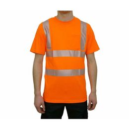 Profil - Warn-T-Shirt Thorsten orange, Gr. l - orange