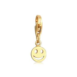 NENALINA Charm-Einhänger Smiling Anhänger 925 Silber