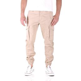 Jack & Jones Jack & Jones Cargojeans Jack & Jones Paul Flake Cargo Tapered Fit Herren Jeans Hose