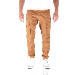 Jack & Jones Jack & Jones Cargojeans Jack & Jones Paul Flake Cargo Tapered Fit Herren Jeans Hose
