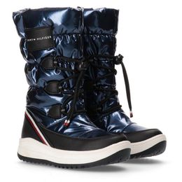 Tommy Hilfiger Thermostiefel SNOW BOOT Snowboots mit Warmfutter, blau