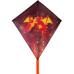 LeNoSa Flug-Drache Diamond Shaped Kite von DRAGON Fly • Fiberglasgestänge • 70x60 cm