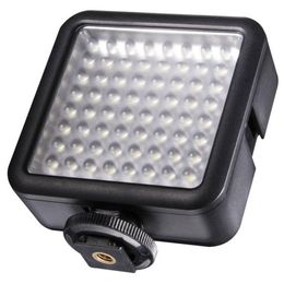 WALIMEX Ringlicht LED Foto Video Leuchte 64 LED dimmbar