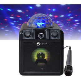 N-GEAR N-Gear DISCO410 Karaoke & Party Bluetooth Lautsprecher Bluetooth-Lautsprecher (Leuchteffekte