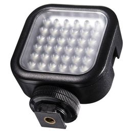 WALIMEX Ringlicht LED Foto Video Leuchte 36 LED dimmbar