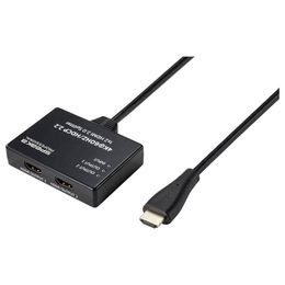 SpeaKa Professional 1x2 HDMI-Splitter HDMI-Adapter