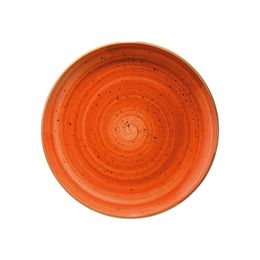 Bonna Speiseteller 6x Bonna Aura Terracotta 30 cm Gourmet Speiseteller Teller flach rund