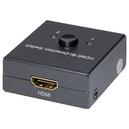 MAXTRACK CS 32 HDMI 4K bidirektionaler / Umschalter HDMI-Adapter