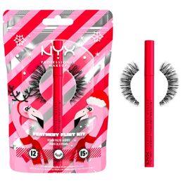 NYX Kosmetik-Set NYX Professional Makeup Feathery Flirt Kit, schwarz