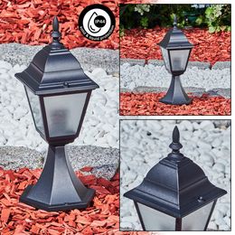 hofstein Naofe Sockelleuchte Schwarz, 1-flammig