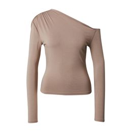 NA-KD Shirt Damen Gr&ouml;&szlig;e XXS taupe