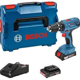 Bosch Professional GSB 18V-21 Akku-Schlagbohrschrauber-Set 18,0 V, mit 2 Akkus