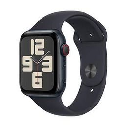 Apple Watch SE 44 mm (GPS+Cellular) Sportarmband M/L mitternacht