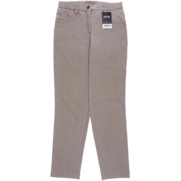 Brax Damen Stoffhose, beige, Gr. 36