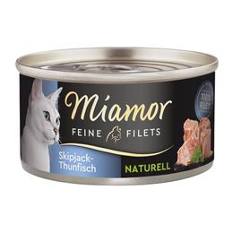 Miamor Feine Filets Naturelle Skipjack-Thunfisch 96x80 g