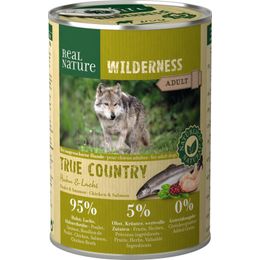 REAL NATURE WILDERNESS Adult True Country Huhn & Lachs 6x400 g