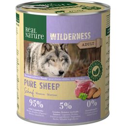 REAL NATURE WILDERNESS Adult Pure Sheep Schaf 12x800 g