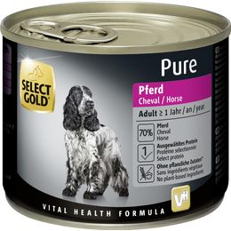 SELECT GOLD Pure Adult Pferd 24x200 g