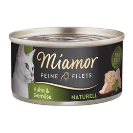 Miamor Feine Filets Naturelle Huhn & Gemüse 96x80 g