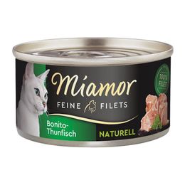 Miamor Feine Filets Naturelle Bonito-Thunfisch 96x80 g