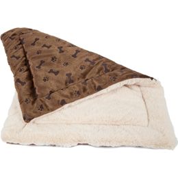 TrendPet Relax Kuscheldecke braun S