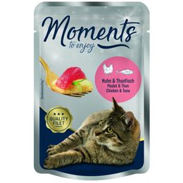 MOMENTS Adult Huhn & Thunfisch 12x70 g