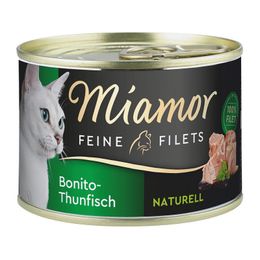 Miamor Feine Filets Naturell Bonito-Thunfisch 24x156 g