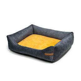 Rexproduct SoftColor Bett Graphit gelb L
