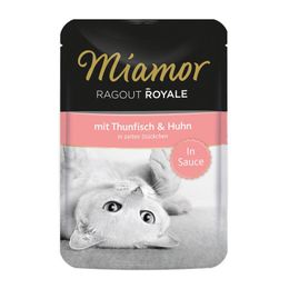 Miamor Ragout Royale in Sauce Thunfisch & Huhn 22x100 g