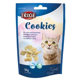 Trixie Cookies mit Lachs u. Catnip 6x50g