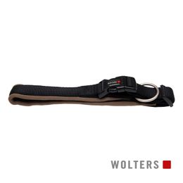 Wolters Halsband Professional Comfort schwarz/ braun 55 cm, 60 cm, 3,5 cm