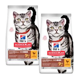 Hill's Hill's Science Plan Hairball Indoor Adult mit Huhn 2x10 kg