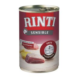 Rinti Sensible 12x400g Ente & Hühnerleber