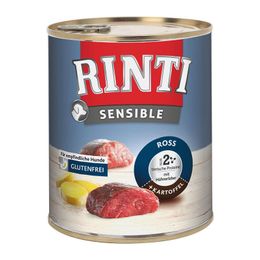 Rinti Sensible Ross & Hühnerleber 6x800 g