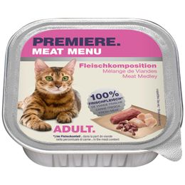 Premiere Meat Menu Adult Fleischkomposition 64x100 g
