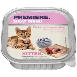 Premiere Meat Menu Kitten Fleischkomposition 32x100 g