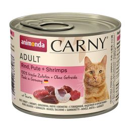 animonda CARNY Adult Rind, Pute & Shrimps 6x200 g
