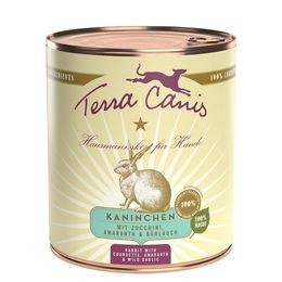 Terra Canis Classic Adult 6x800g Kaninchen mit Zucchini, Amaranth & Bärlauch