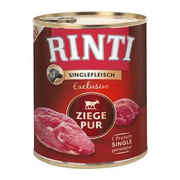 Rinti Singlefleisch Ziege pur exclusive 6x800 g