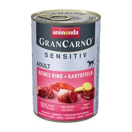animonda GranCarno Adult Sensitiv Rind & Kartoffel 12x400 g